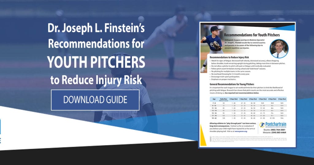 pitching guide - Pontchartrain Orthopedics & Sports Medicine